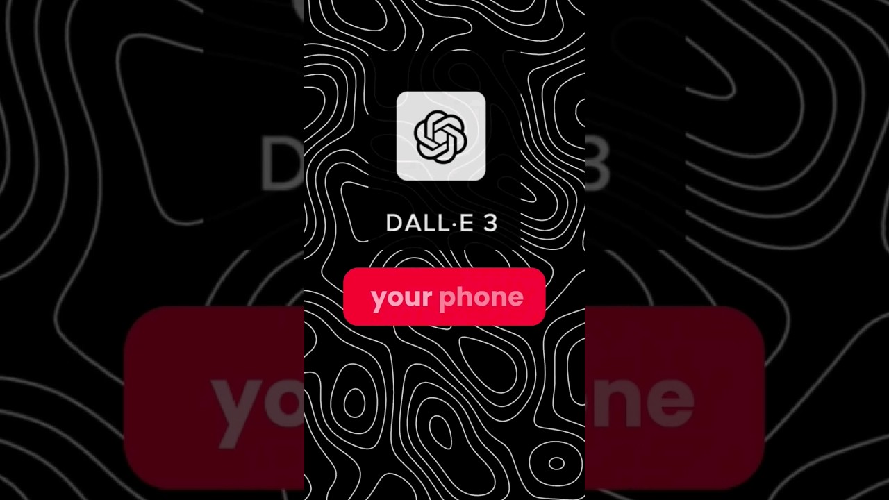 DALL-E 3 on any app on your phone😱😱