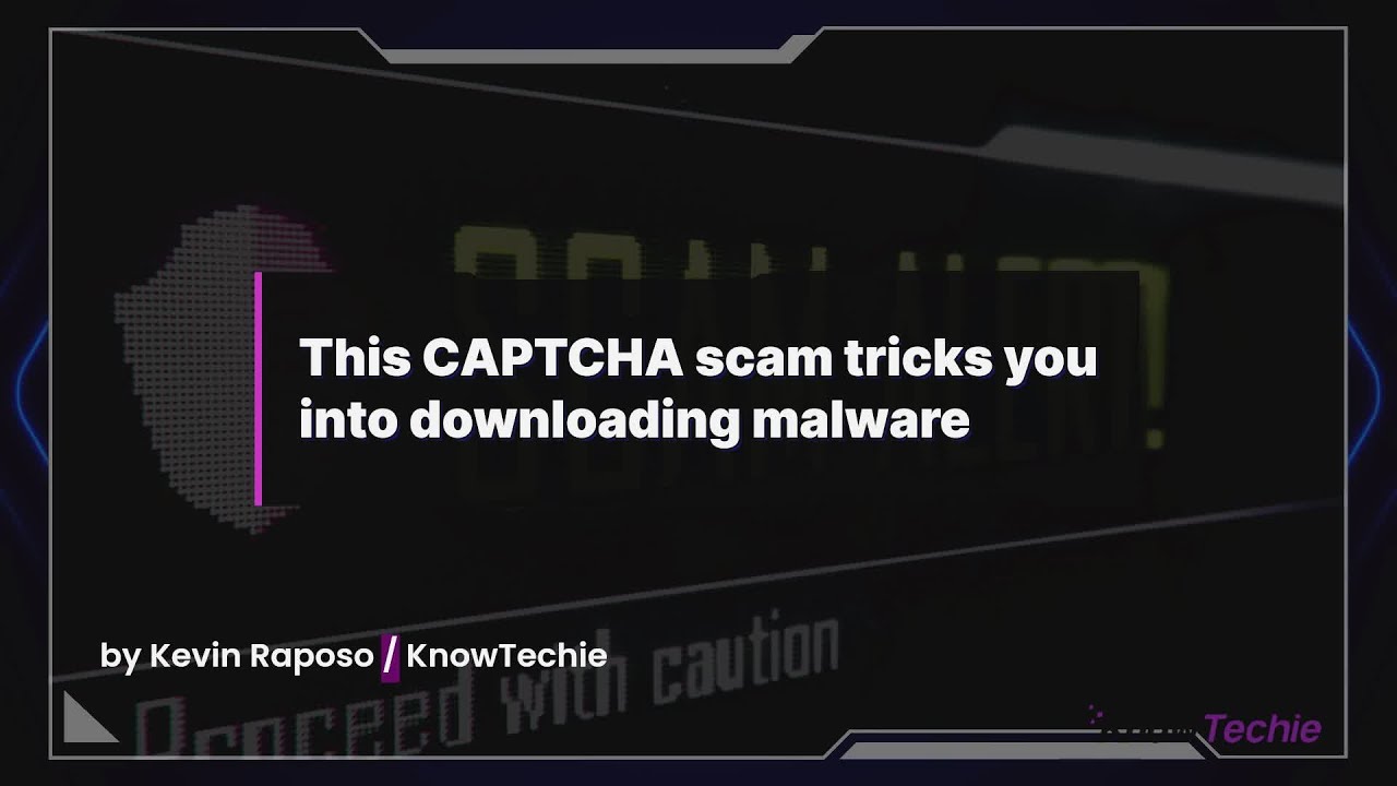 This CAPTCHA scam tricks you into downloading malware