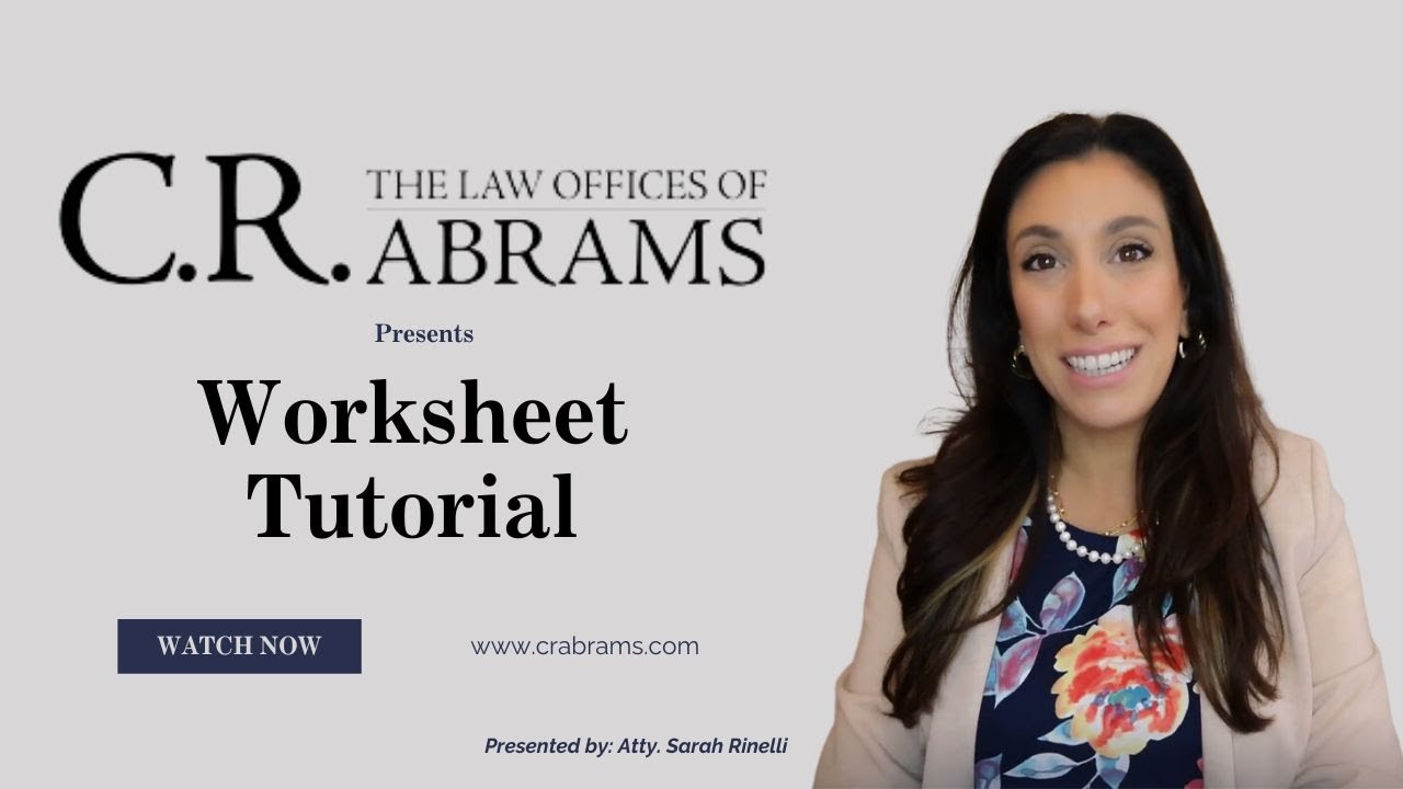 Revocable Trust Worksheet Webinar