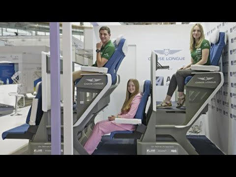 The double-decker airplane seat is back. Here’s what it looks like now