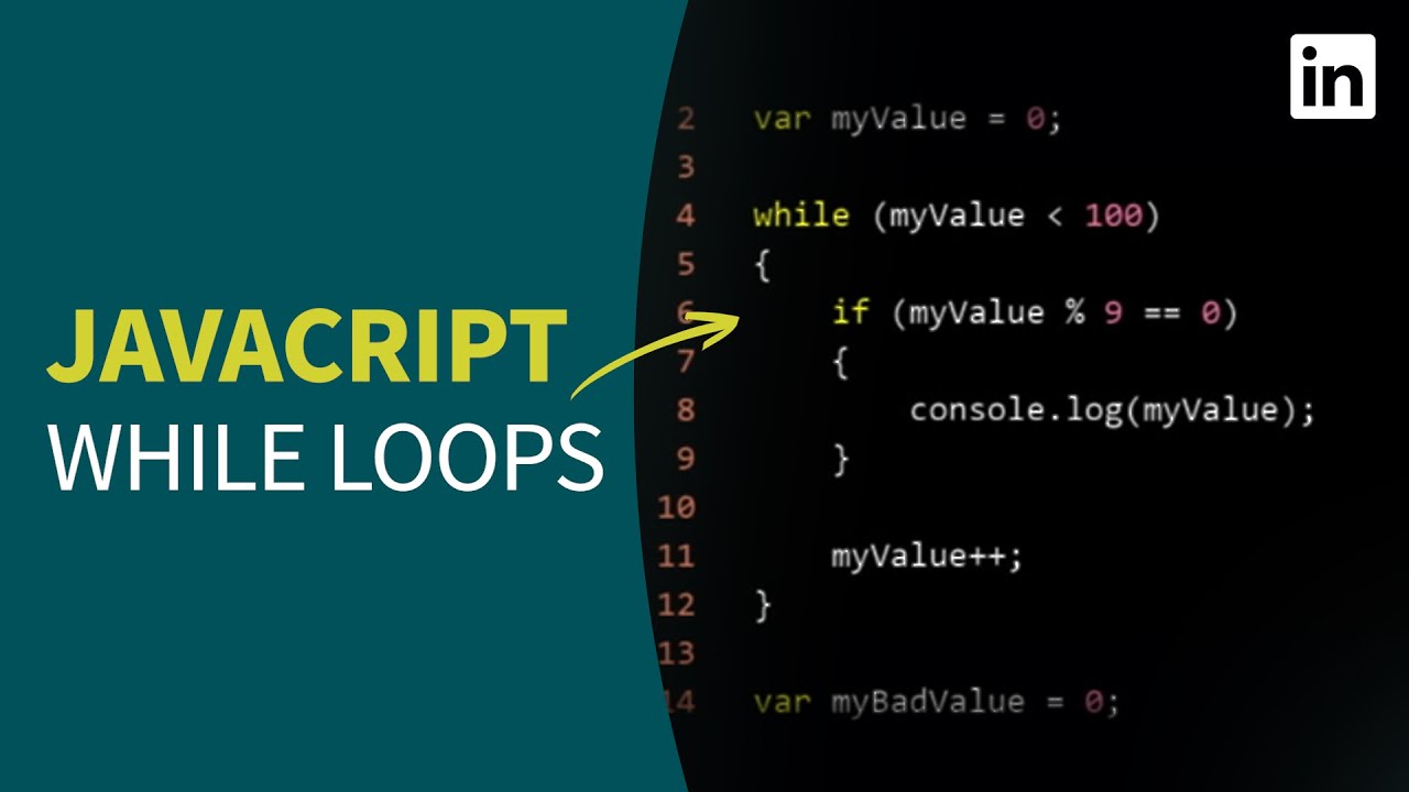 JavaScript Tutorial - Processing Data with WHILE LOOPS