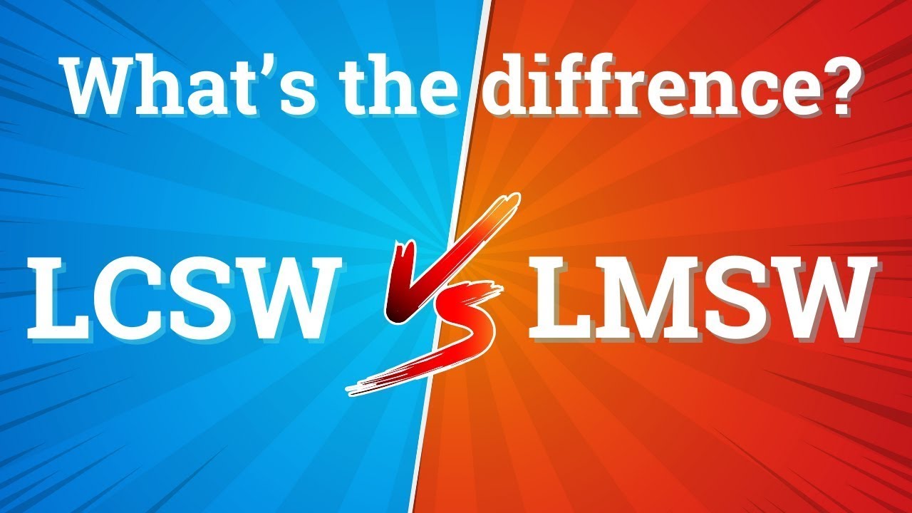 LCSW vs LMSW: What's the ACTUAL Difference? || LCSWVIBES