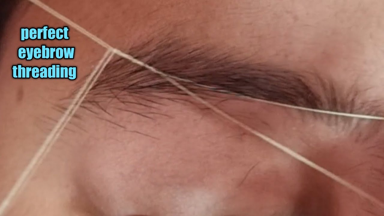 perfect eyebrow threading/threading eyebrow/eyebrow shaping #eyebrow #threading