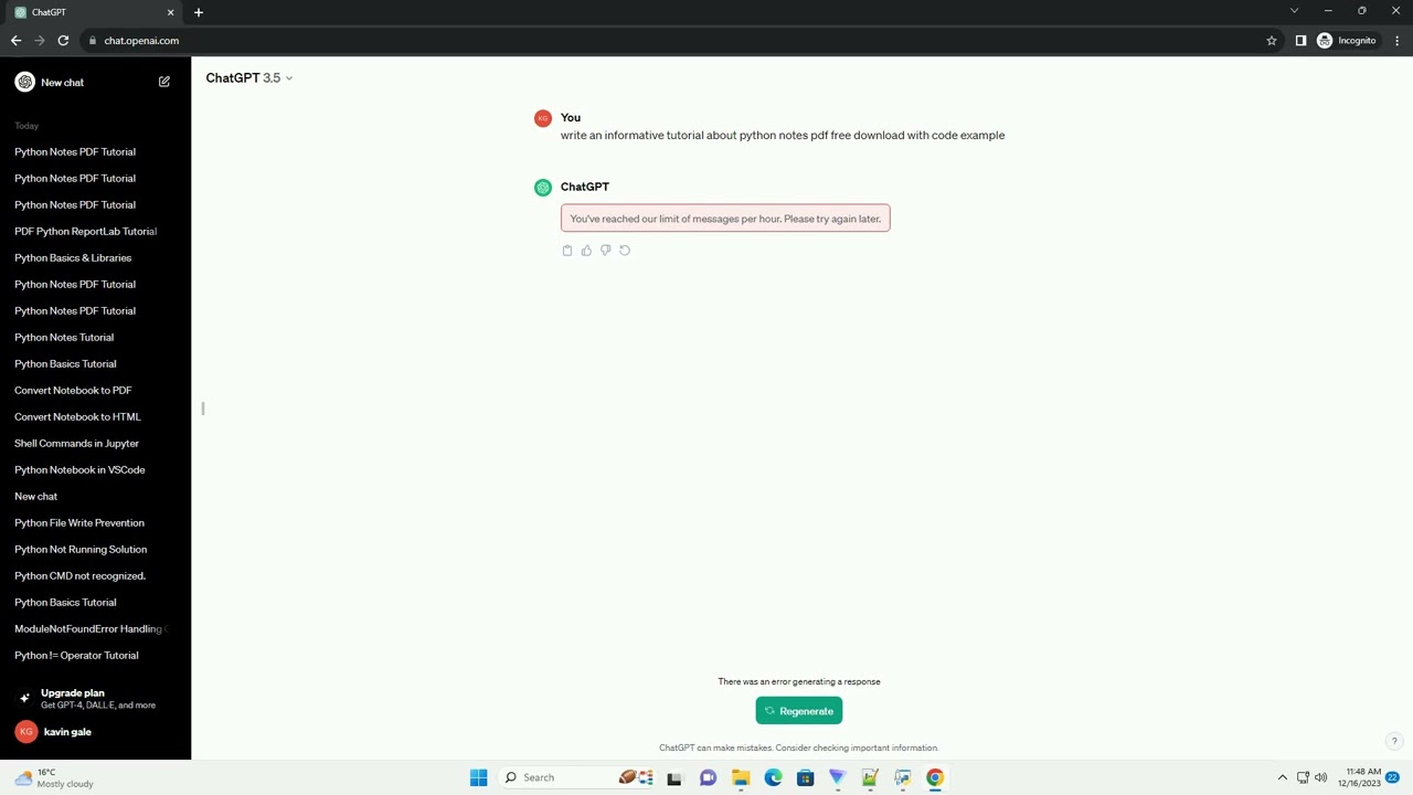 python notes pdf free download