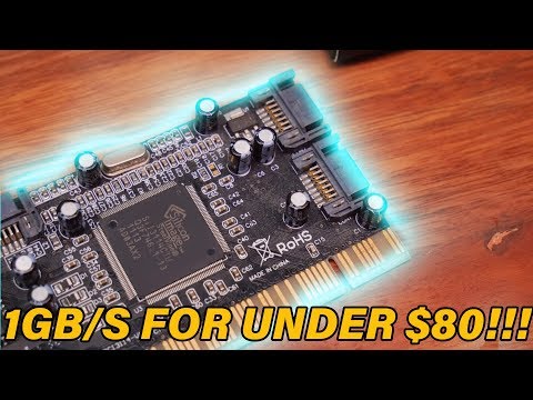 1GB/s SSD Setup For Less Than $80?
