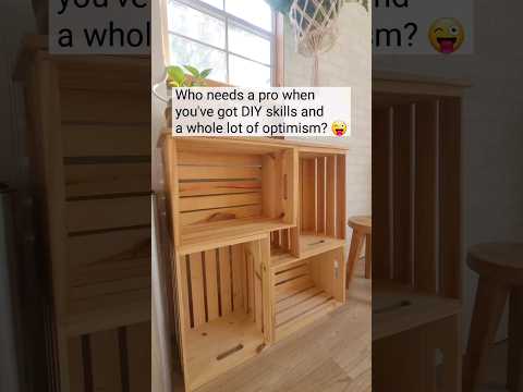 #diyonabudget #woodcraft #woodcrate #woodglue #diy #diyer #sheshed #workshops #scrapwood #diyshorts