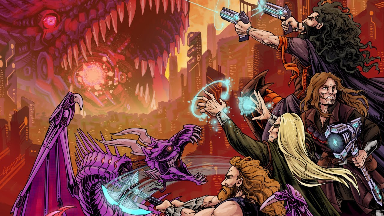 Glyph - A Storm of Crimson Fire (Official Video)