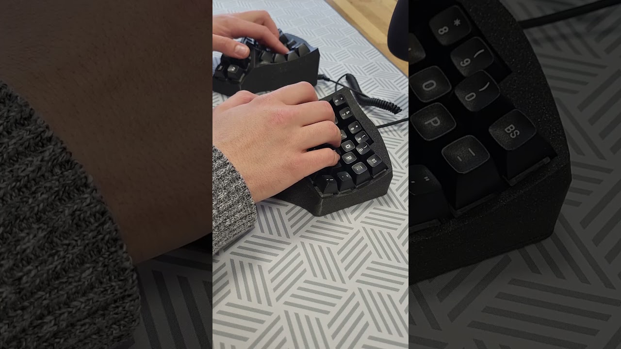 Charybdis V2 typing demo