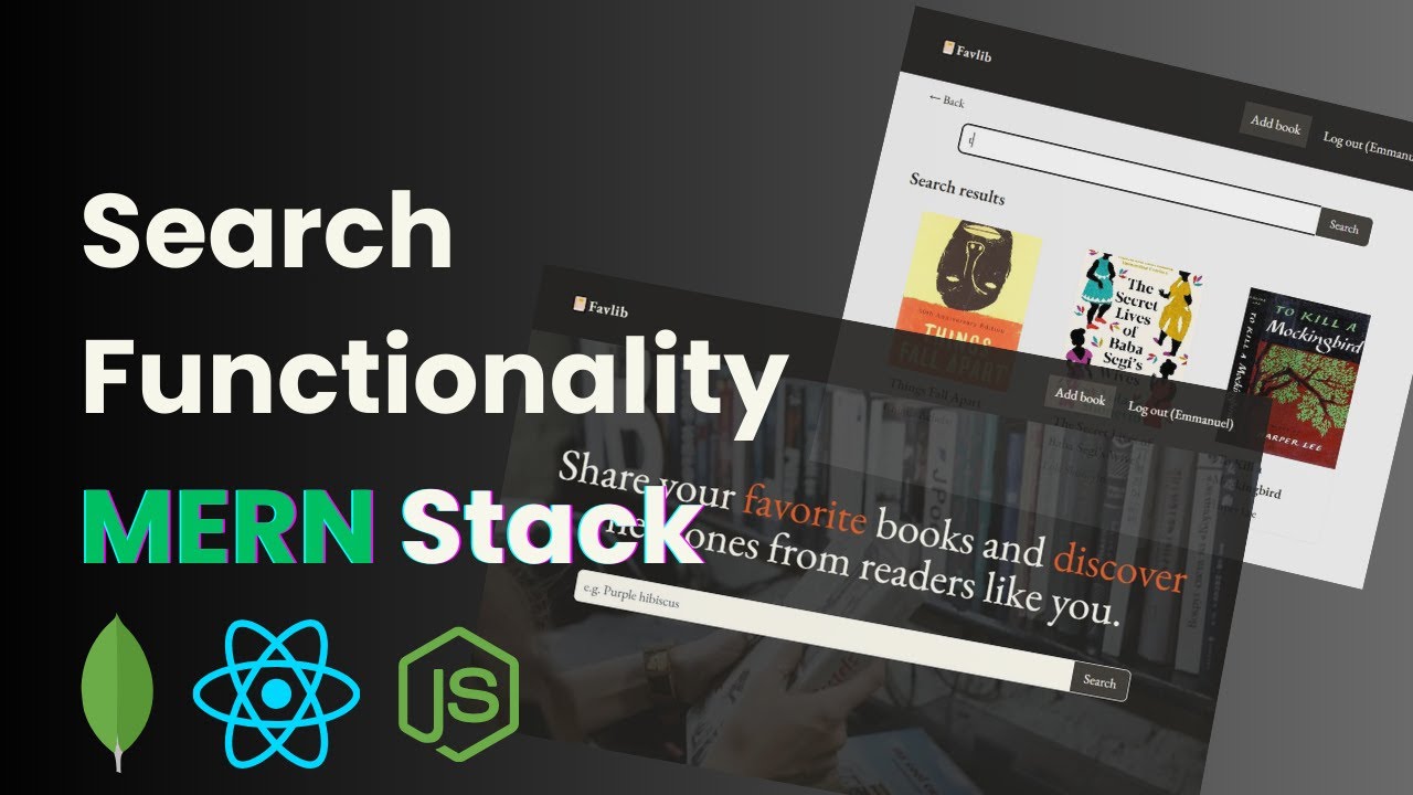How to Implement Search Functionality using the MERN Stack - MongoDB, Express, React, and Node.js
