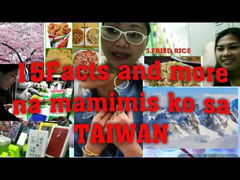 15FACTS NA MAMIMIS KO DITO SA TAIWAN