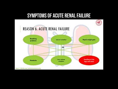 Symptoms of acute renal failure #shorts #kidneys #renaldisease