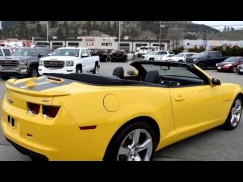 Used 2012 Chevrolet Camaro 2SS Convertible for sale in Kelowna, BC