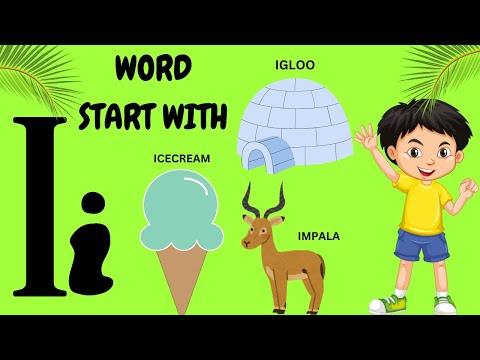 I Letter Song | I letter Words| Letter i| Letter Start With i| I Letter Sound | ABC Song