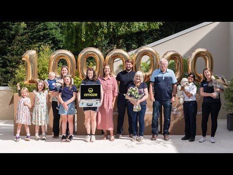 Watch as we Reveal to the RSPCA The Cotswolds House draw raised £1m!