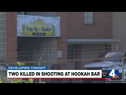 Two killed in shooting at hookah bar