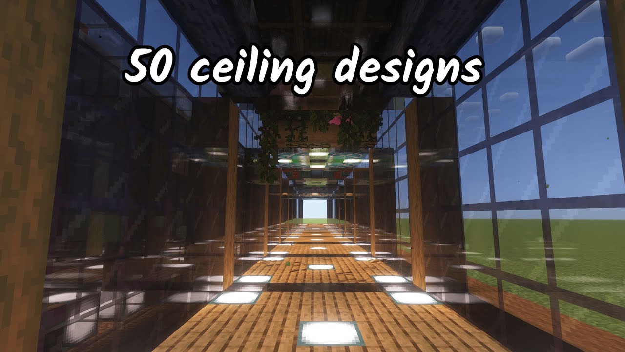 50 Minecraft Interior Ceiling Ideas (Perfect for Any Build!)