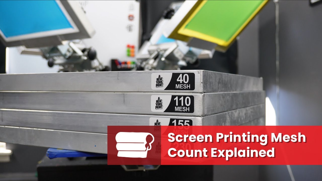 Screen Printing Mesh Count Explained | by Screenprintdirect.com