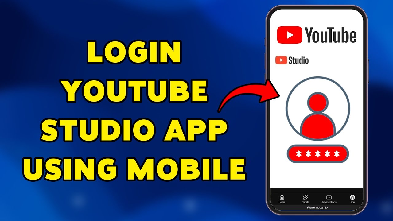 How To Login YouTube Studio App Using Mobile (2025) | YouTube Studio Sign In Guide