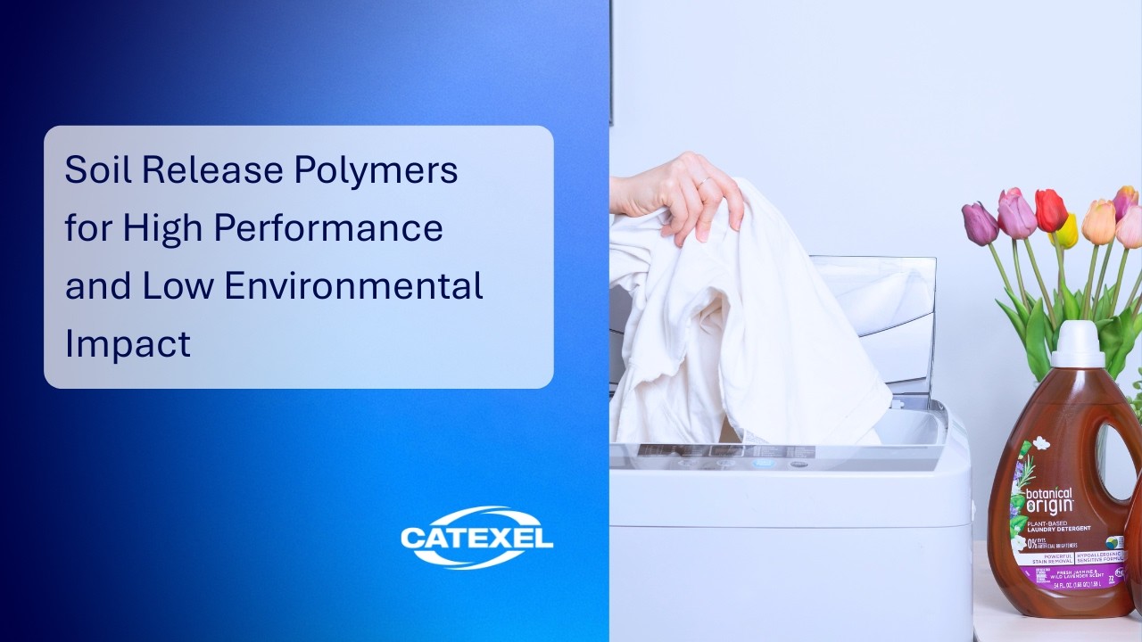 Soil Release Polymers for High Performance and Low Environmental Impact