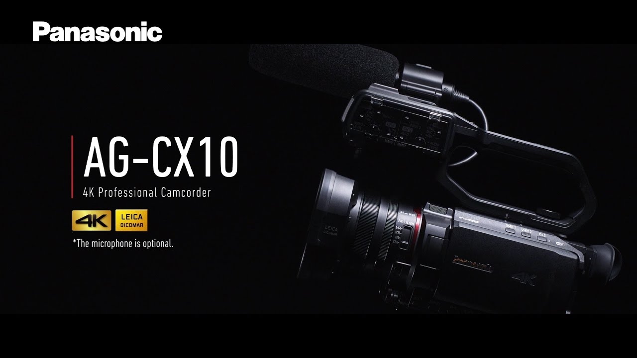 Buy - Panasonic AG-CX10 (AGCX10) 4K 60p Camcorder - NDI | HX Compatible ...