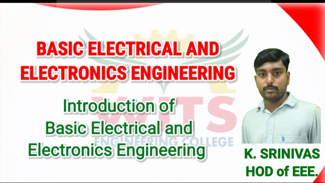 INTRODUCTION TO BASIC ELECTRICAL & ELECTRONICS ENGINEERING #1 // WITS-CONNECT