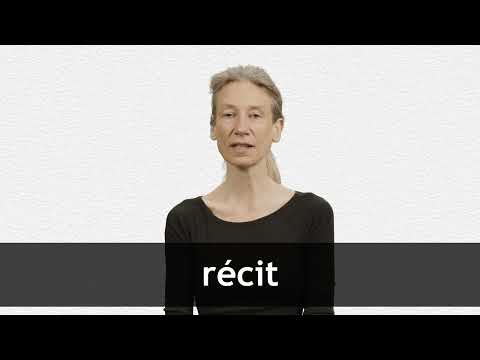 English Translation of “RÉCIT” | Collins French-English Dictionary