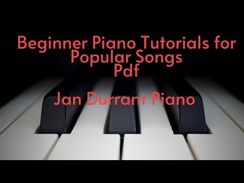 Piano Tutorials for Popular Songs Pdf