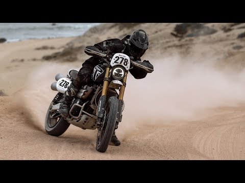 Video: Ernie Vigil desert racing on Triumph Scrambler 1200