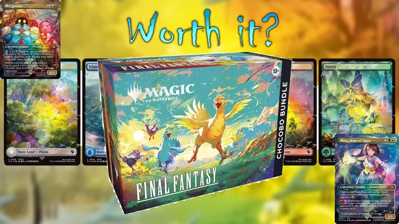 Chocobos, Cards & Value — MTG Final Fantasy Bundle Opening