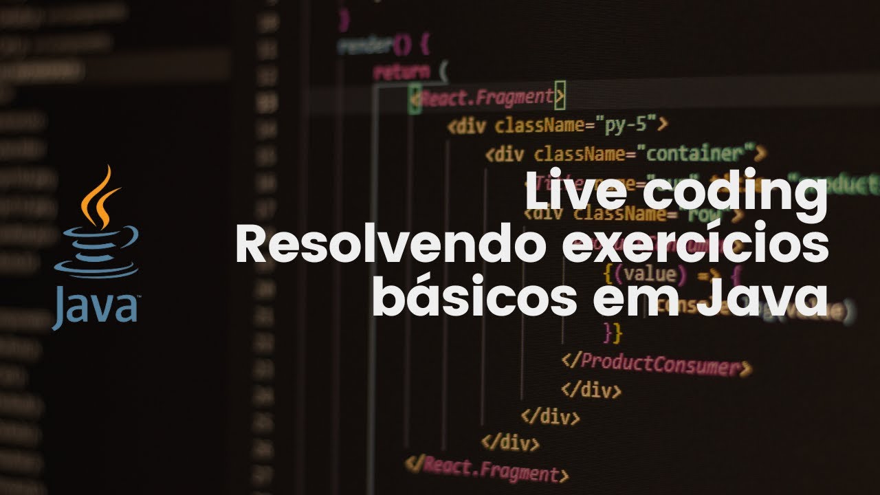 Live Coding - Resolvendo exercícios básicos em Java