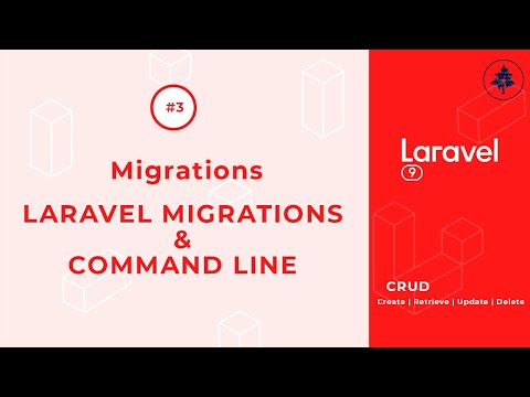 #3- Laravel Command Line | Basic Migration Structure | Laravel 9 CRUD | #laravel9 #laravel