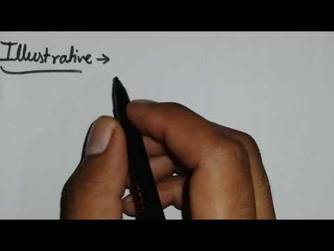 Illustrative meaning in Hindi