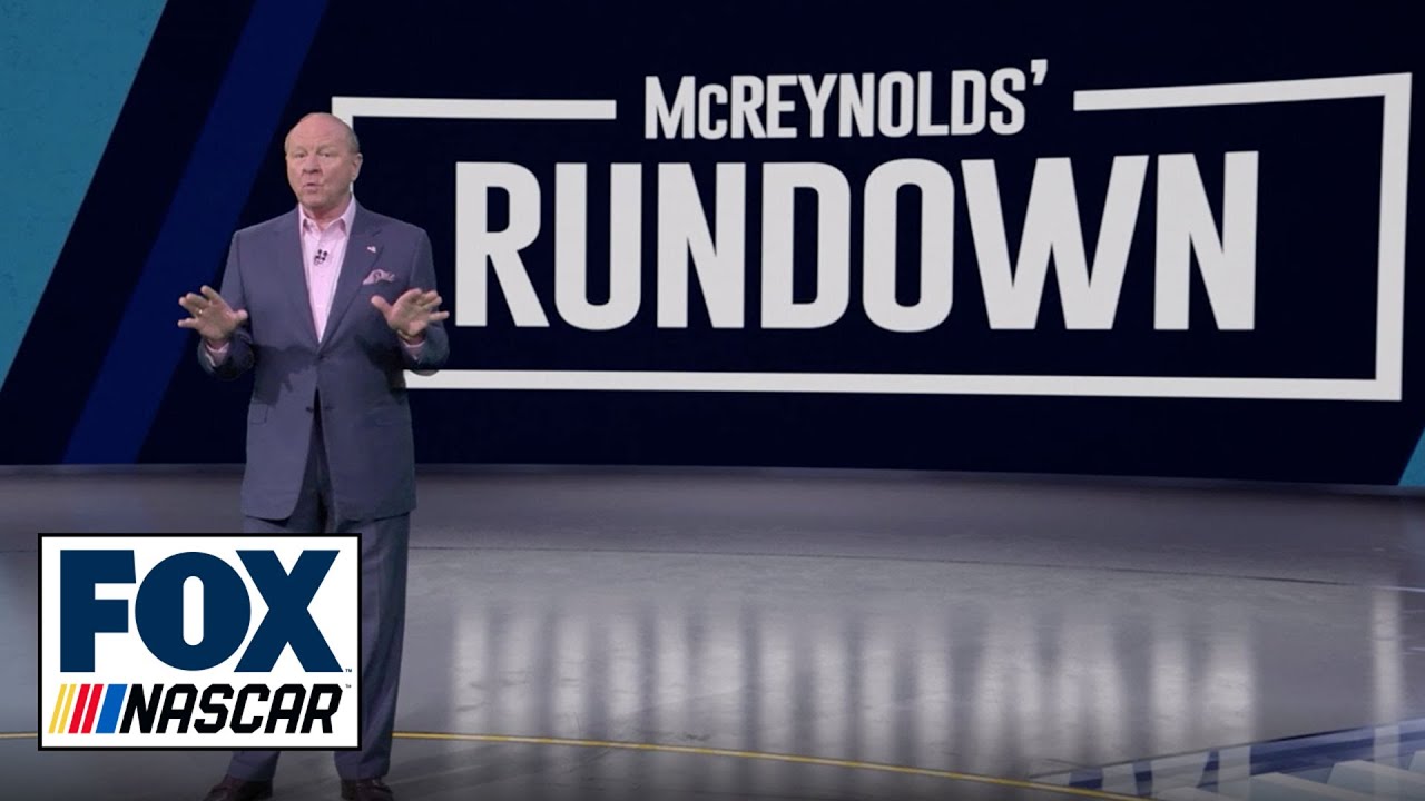 Larry Mac on no more bump drafting in Cup, BOLD prediction & 2022 All-Star Race | MCREYNOLDS RUNDOWN