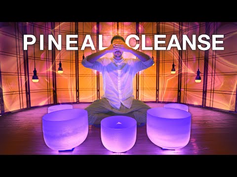 Pineal Gland Sound Bath for *MELATONIN PRODUCTION* & Circadian Rhythm **SLEEP MUSIC**