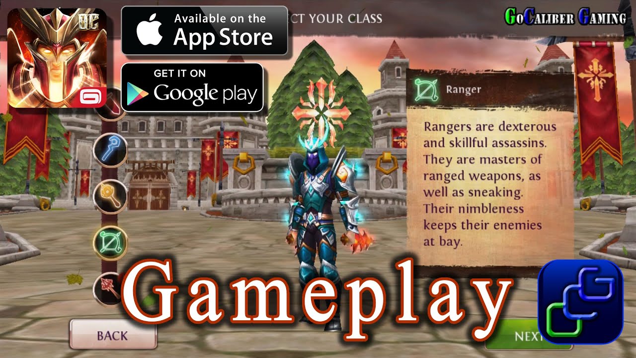 Order & Chaos Online Android iOS Male Ranger Gameplay