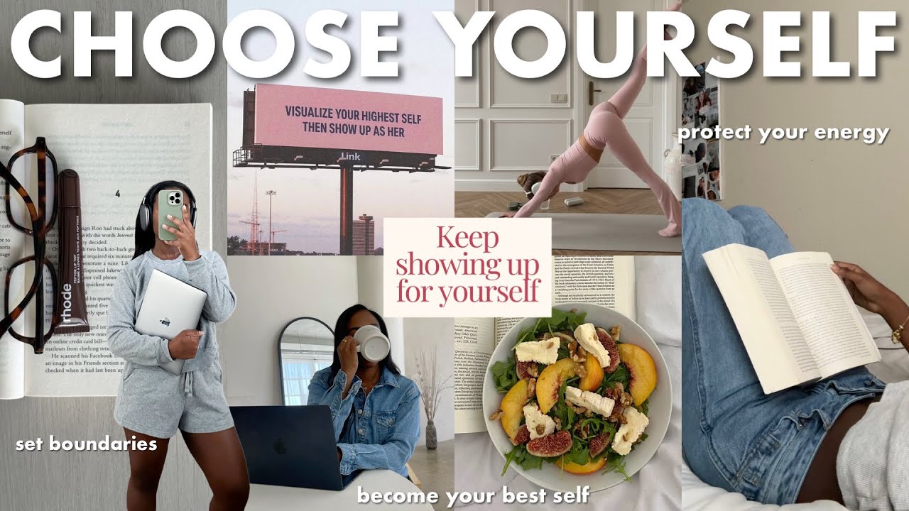 How to START SHOWING UP for yourself, protect your energy & choose YOURSELF again