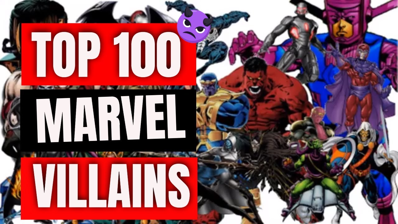 Top 100 Marvel Villains