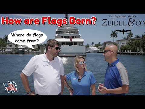 How are Flags Born? | Flag Etiquette for Boats
