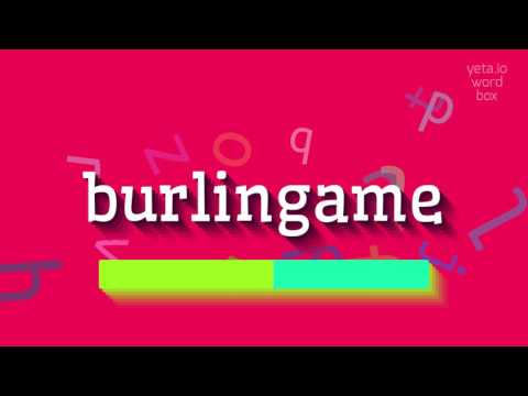 How to say "burlingame"! (High Quality Voices)
