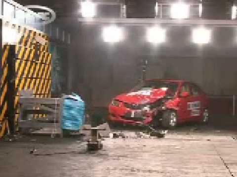 Crash Test 2008 Mazda 3 / Axela (Frontal Offset Test) C-NCAP