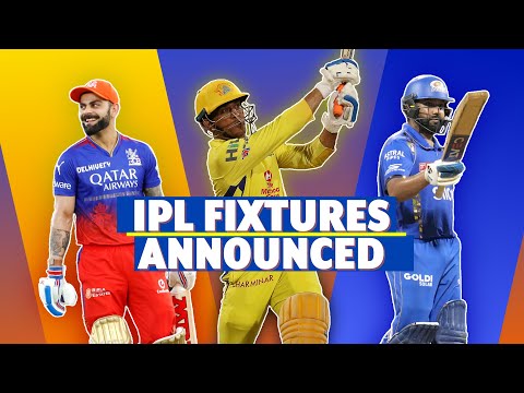 KKR vs RCB to kick-start IPL 2025 | CSK, MI to lock horns on Day 2