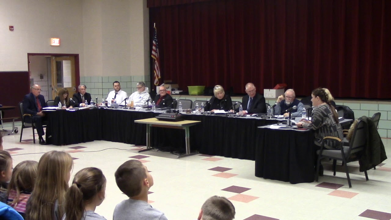 12/4/19 AGASD School Board Meeting