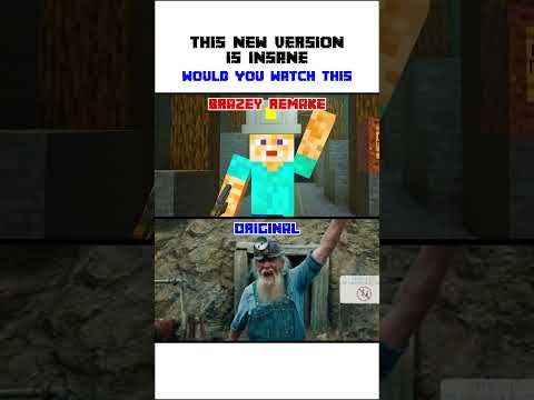 Should this version be the real movie? Minecraft movie trailer animated #minecraft #minecraftmovie