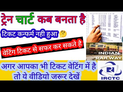 Train chart kab banta hai 2022 | ट्रेन चार्ट कब बनता है | irctc reservation chart prepared timing