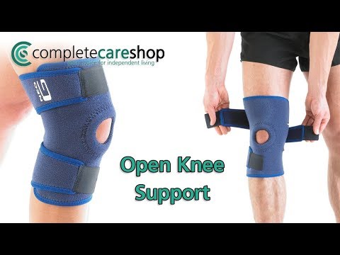 Neo G Open Knee Support - How To Apply Guide