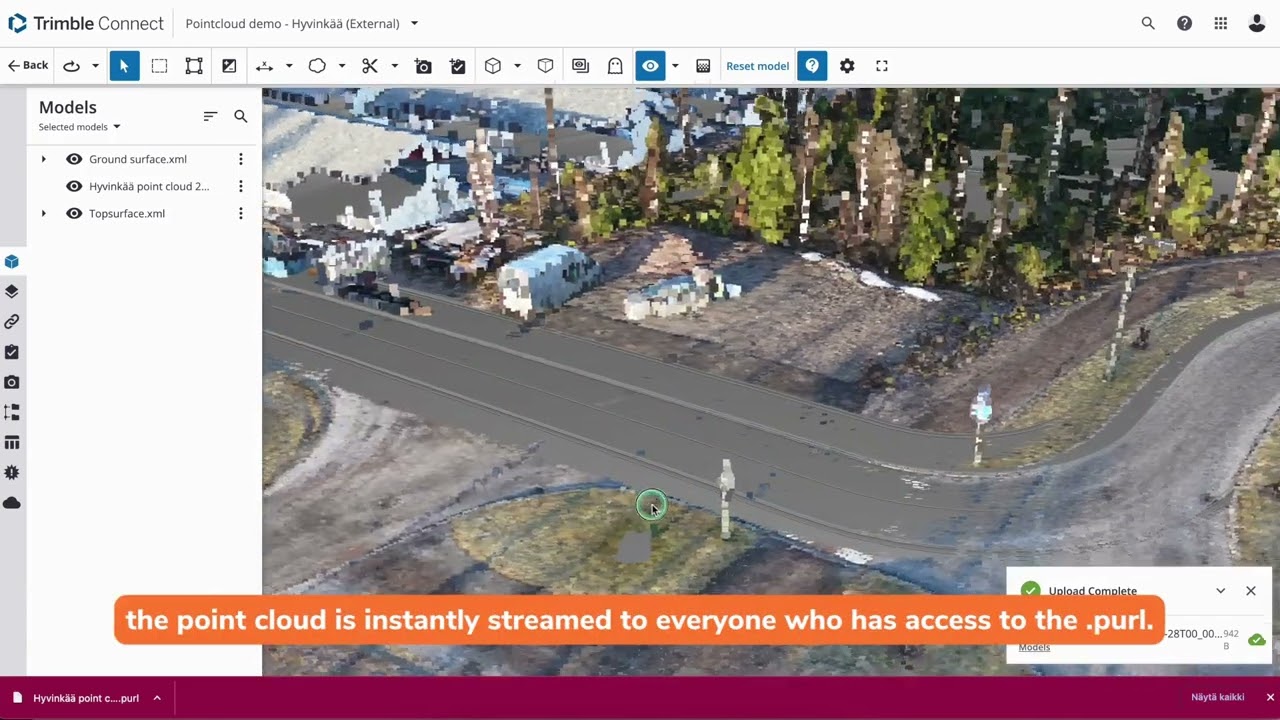 Share point clouds to Trimble Connect - Tips & Tricks - Pointscene Web