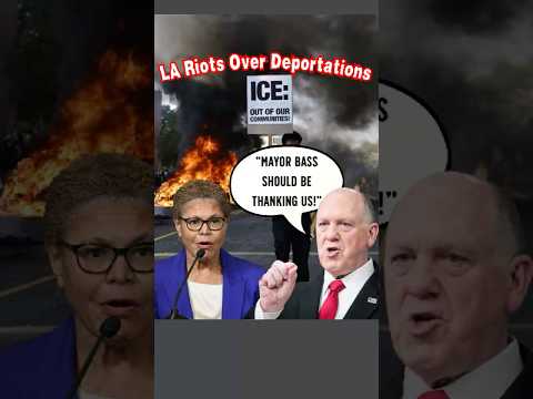 LA Riots Over Deportations, ICE Agents Attacked