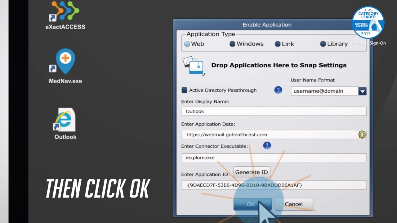 SNAP APP Web Integration