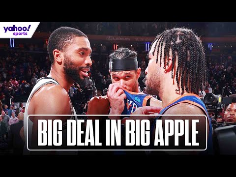 Knicks acquire MIKAL BRIDGES - but are the Nets the REAL winners? | Yahoo Sports