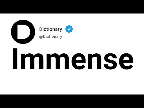Immense Meaning In Bengali